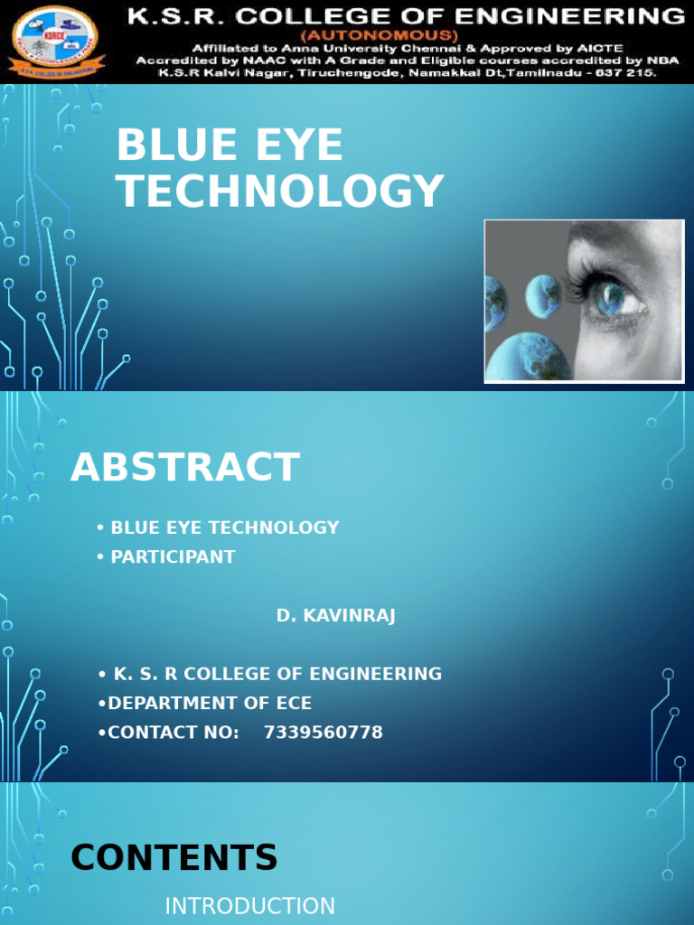 Blue Eyes Technology | PDF | Data Acquisition | Cursor (User Interface)