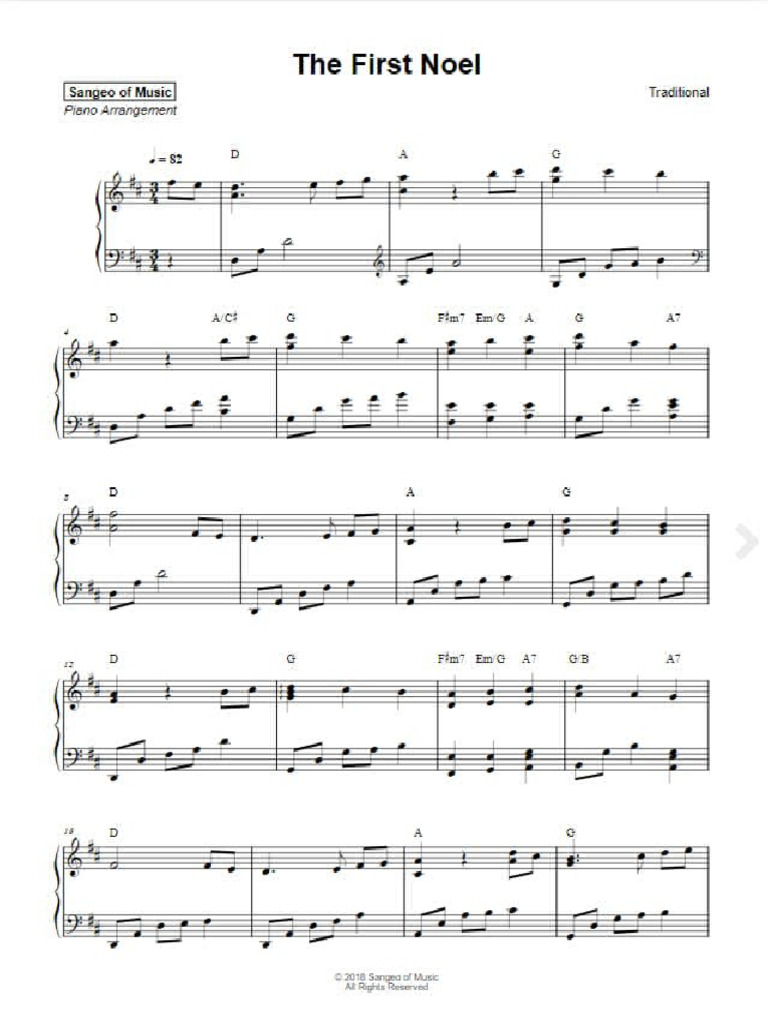 The First Noel | PDF