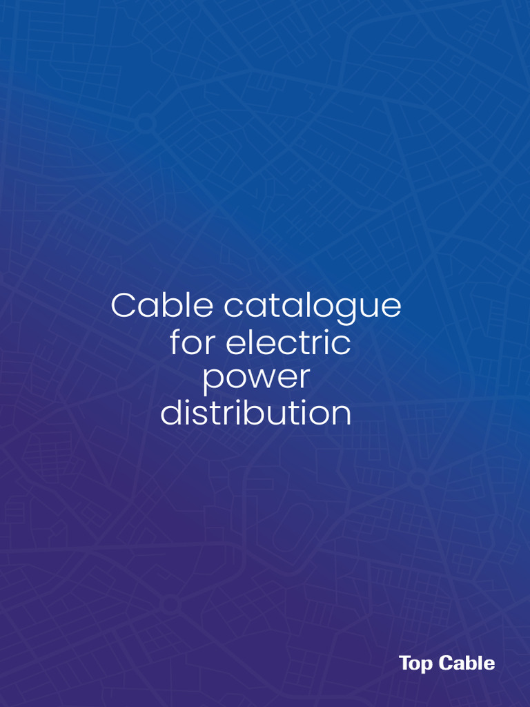 TopCable General ENG 901001012201 | PDF | Electrical Wiring ...
