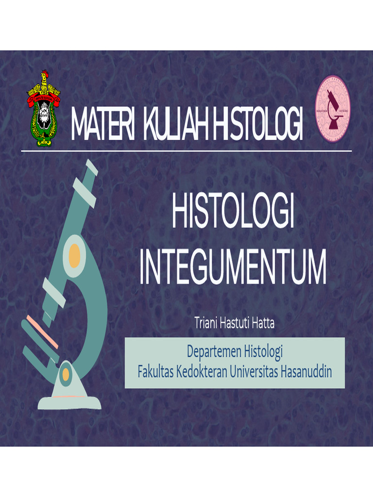 Histologi Integumentum | PDF | Kesehatan Holistik | Sains & Matematika