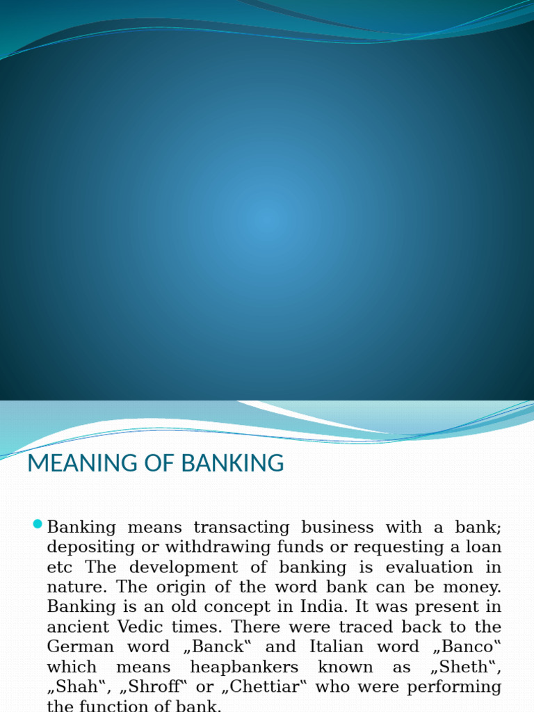 Banking Functions and Importance | PDF | Business | Law