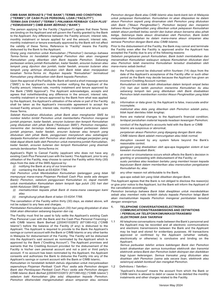 cash-plus-personal-loan-tnc | PDF