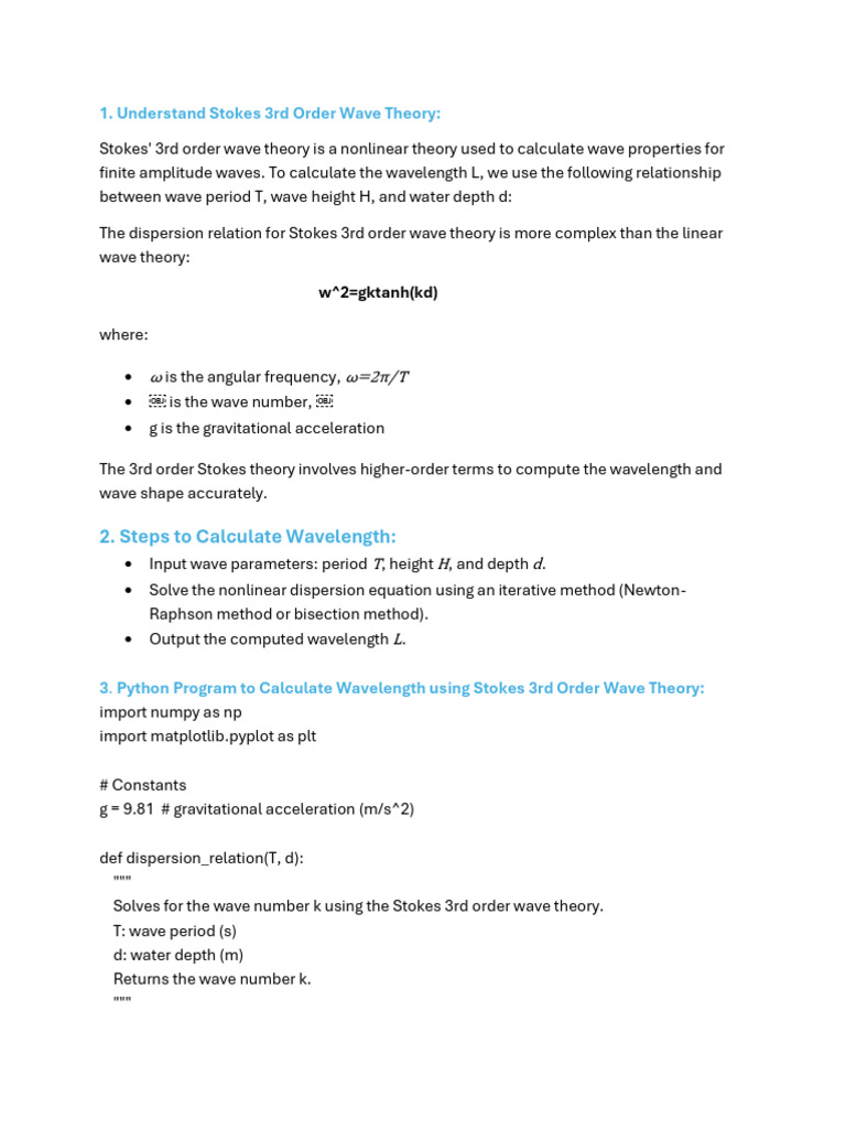 CE 680 - Assign - 6 | PDF | Waves | Physics
