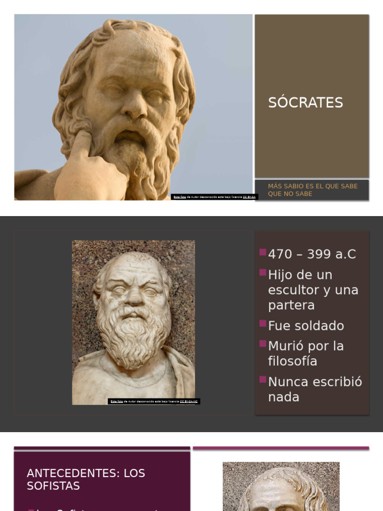 SÓCRATES | PDF | Sócrates | Filosofía Griega Clásica