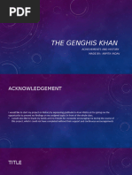 Primary Sources: Genghis Khan:leader of The Mongols Annotated ...