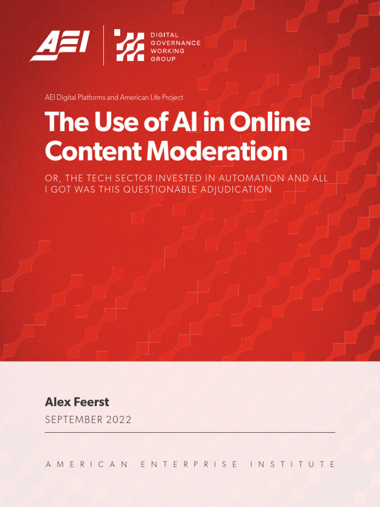 The-Use-of-AI-in-Online-Content-Moderation - Sep 2022 | PDF | Artificial Intelligence ...