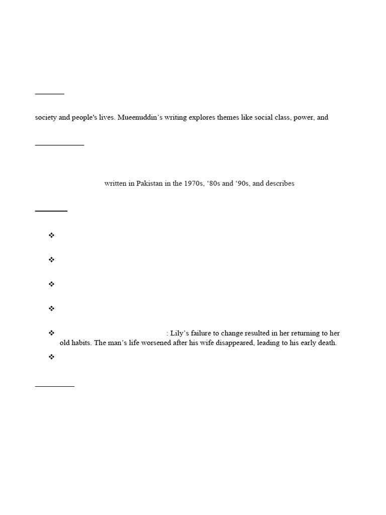 Themes in "In Other Rooms, Other Wonders" | PDF | Religion ...