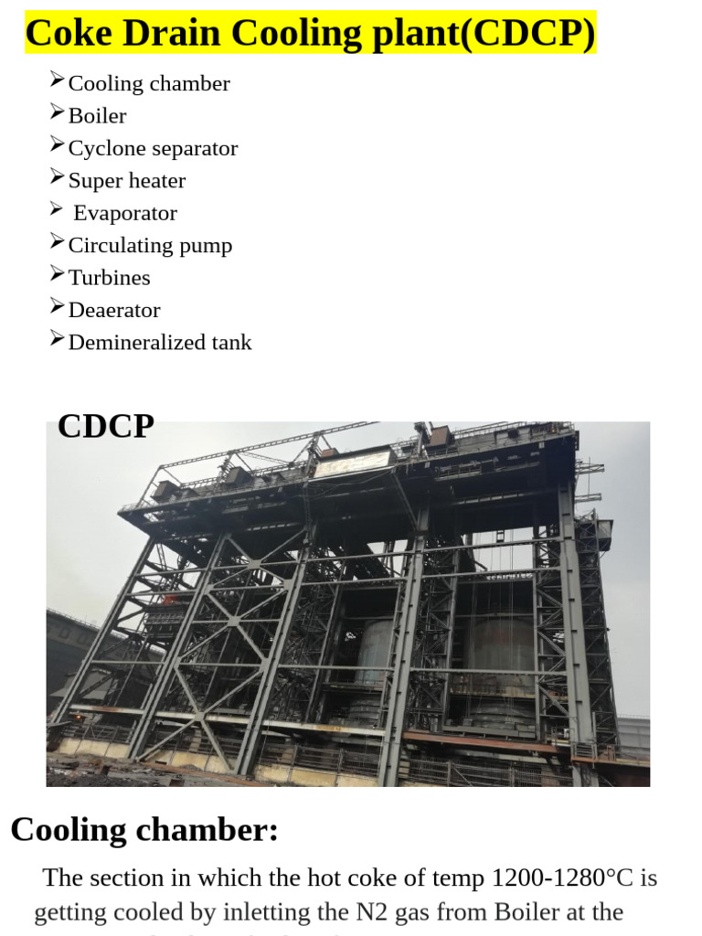 Coke Drying and Cooling | PDF | Boiler | Steam