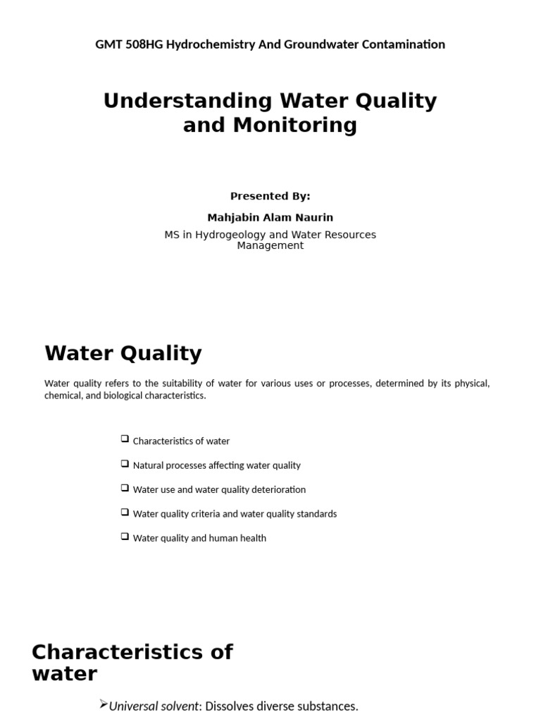 Naurin | PDF | Water Quality | Water