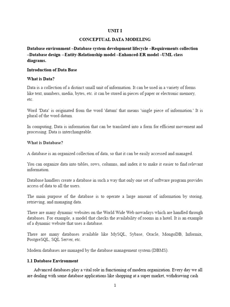 Unit 1 to 5 DMM Notes.docx | PDF | Databases | Relational Model