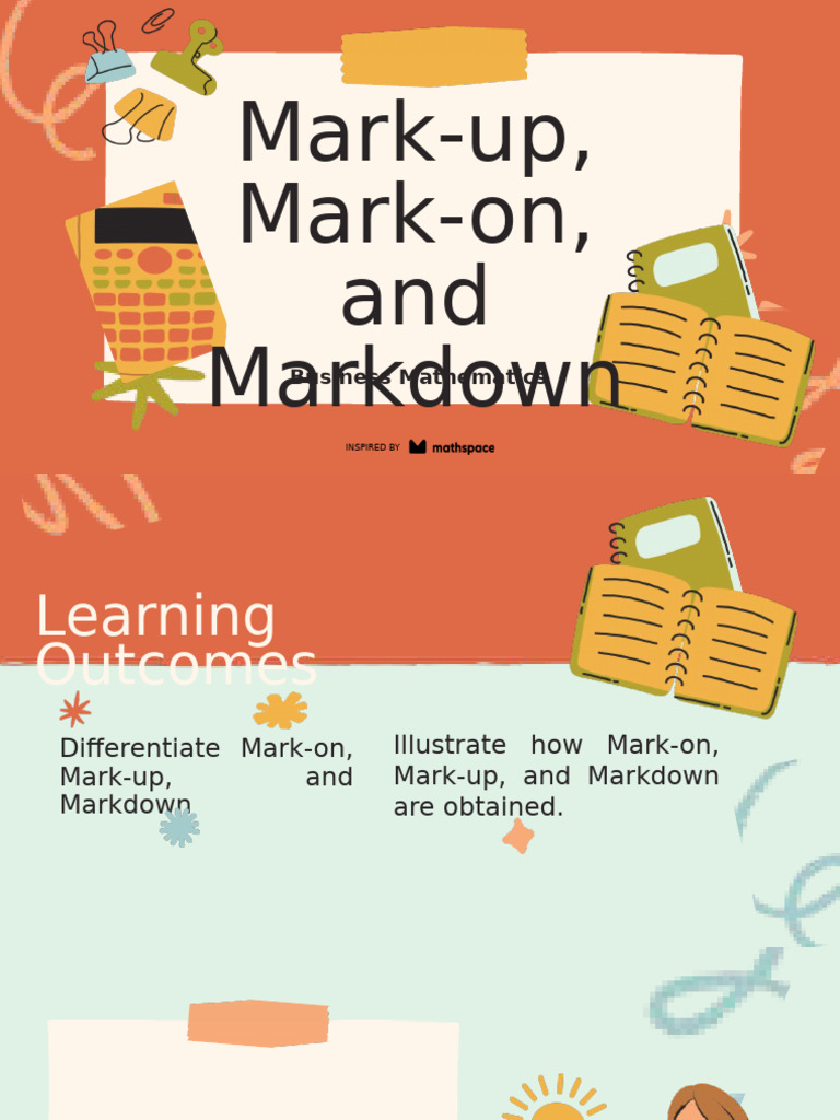 Abm Markup Markon Markdown | PDF | Prices | Market (Economics)