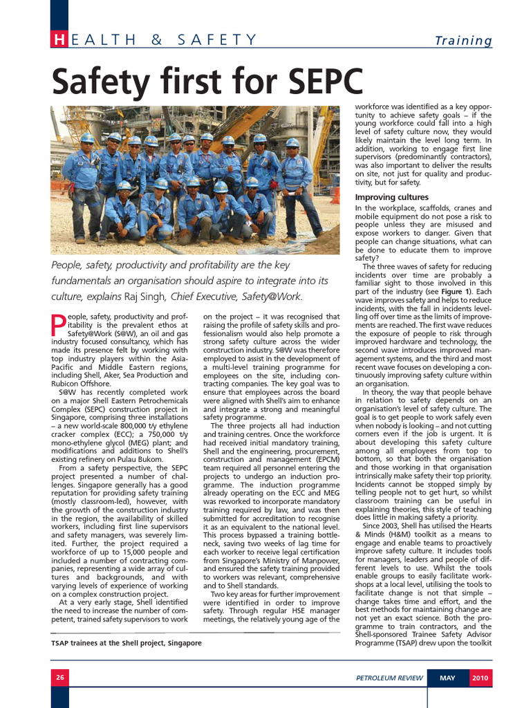 Safety First For SEPC Small | PDF