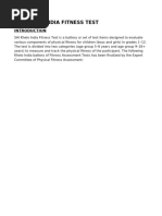 Agility Tests | PDF
