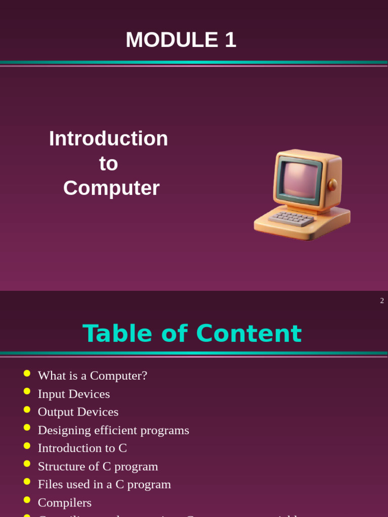 1.introduction To Computer 1.1 1.9 | PDF | Computer Monitor | Computer Data Storage