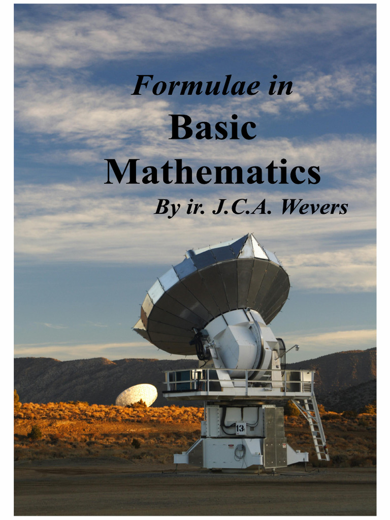 Basic Mathematics by Wevers | PDF | Differential Geometry | Algebra
