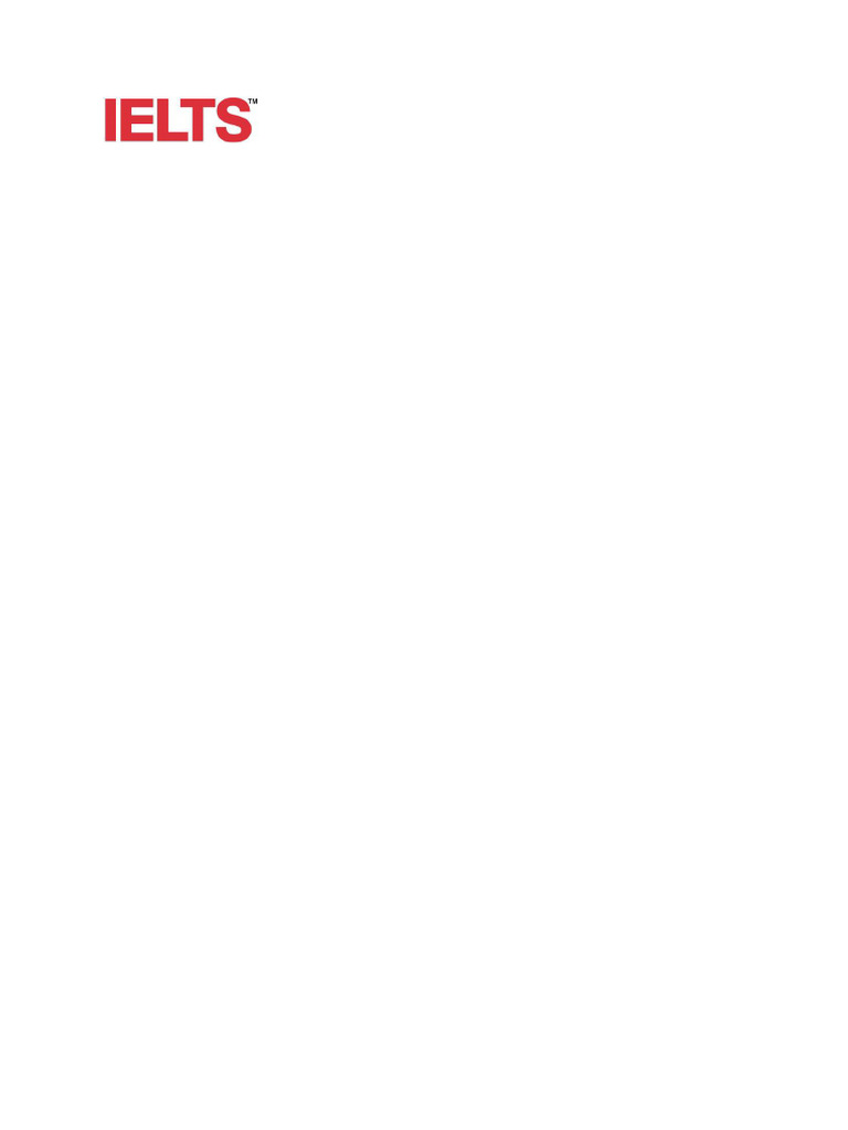 Ielts General Training Reading Computer Delivered Summary Completion 8034