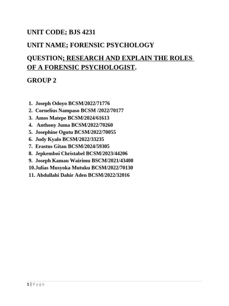 Forensic Psychology Edited Work | PDF | Competence (Law) | Expert Witness