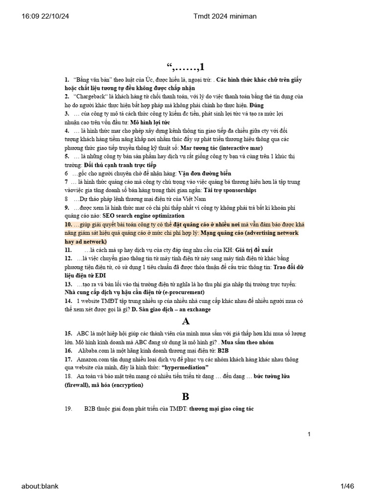 TMDT 2024 Miniman | PDF