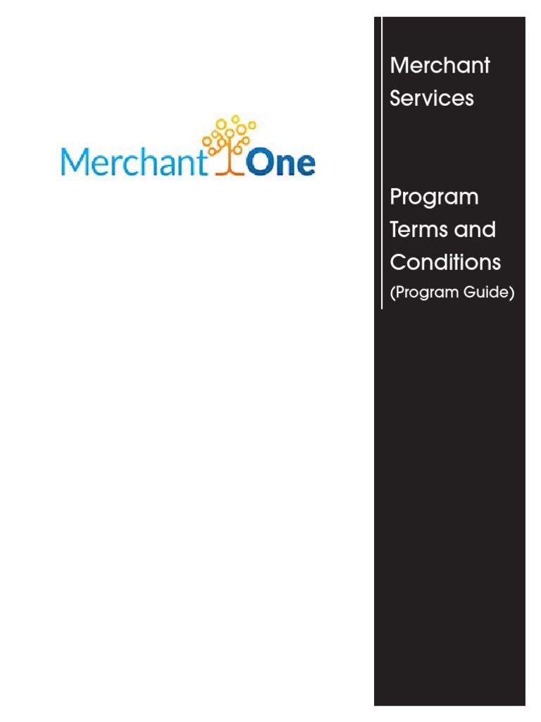 Program Guide | PDF | Credit Card | Debit Card