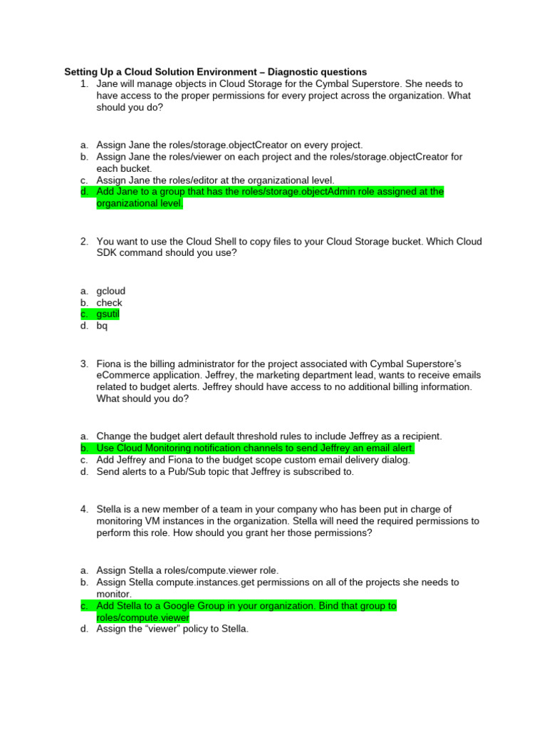 Gcp Summary Pdf Cloud Computing Command Line Interface