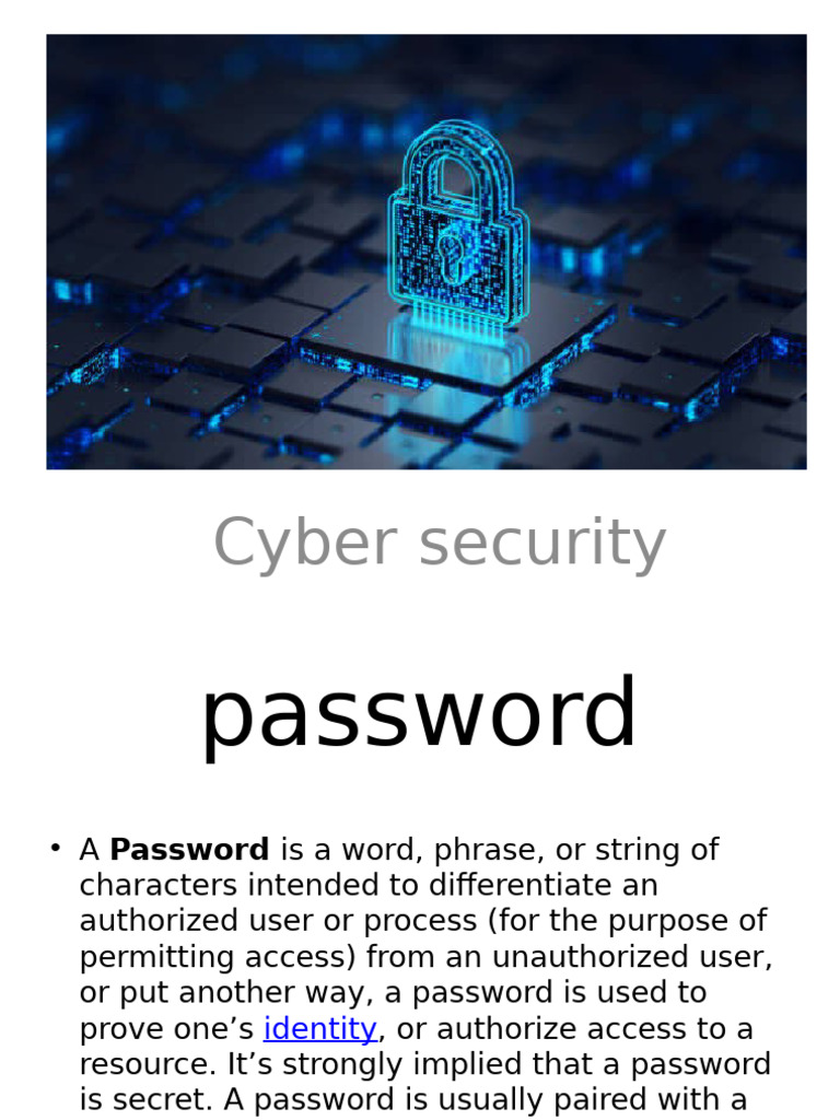 Cyber Security | PDF | Password | Espionage Techniques