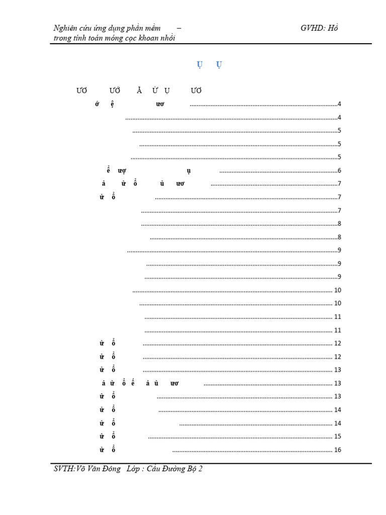 123doc Huong Dan Dung Phan Mem FB Pier Tinh Coc Khoan Nhoi | PDF