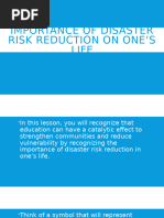 10 Things You Should Know About Disaster Risk Reduction | PDF ...