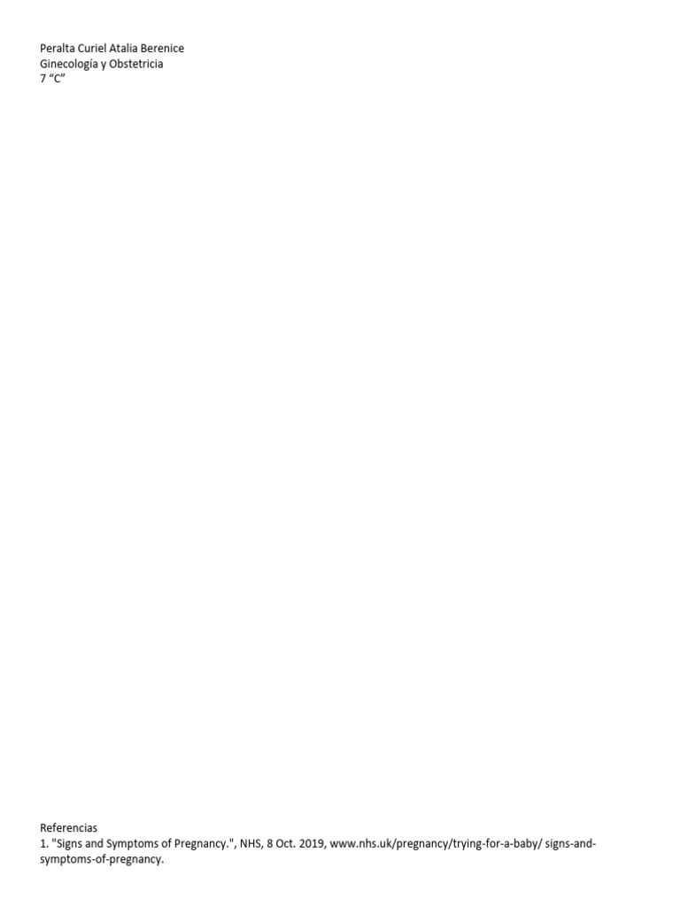 Embarazo AtaliaBPeraltaCuriel 7C | PDF | El embarazo | Control de la ...