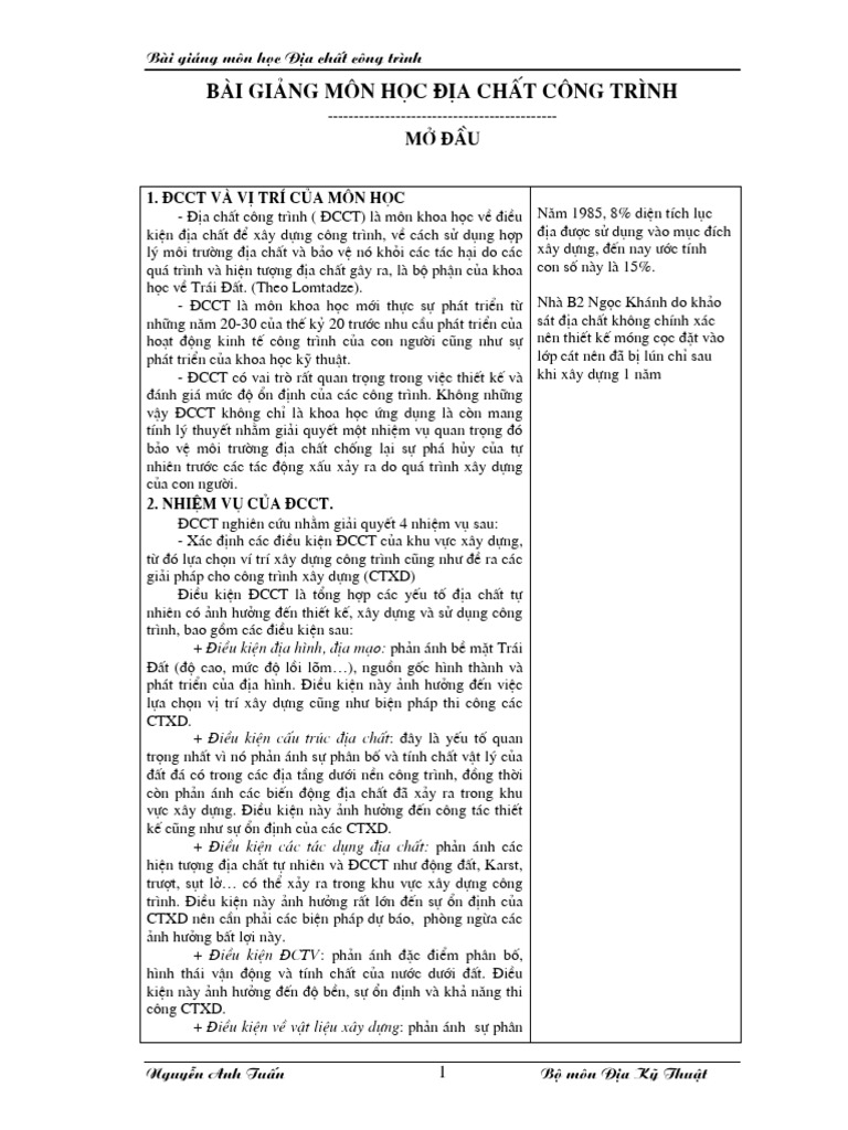 Bai Giang ĐCCT | PDF