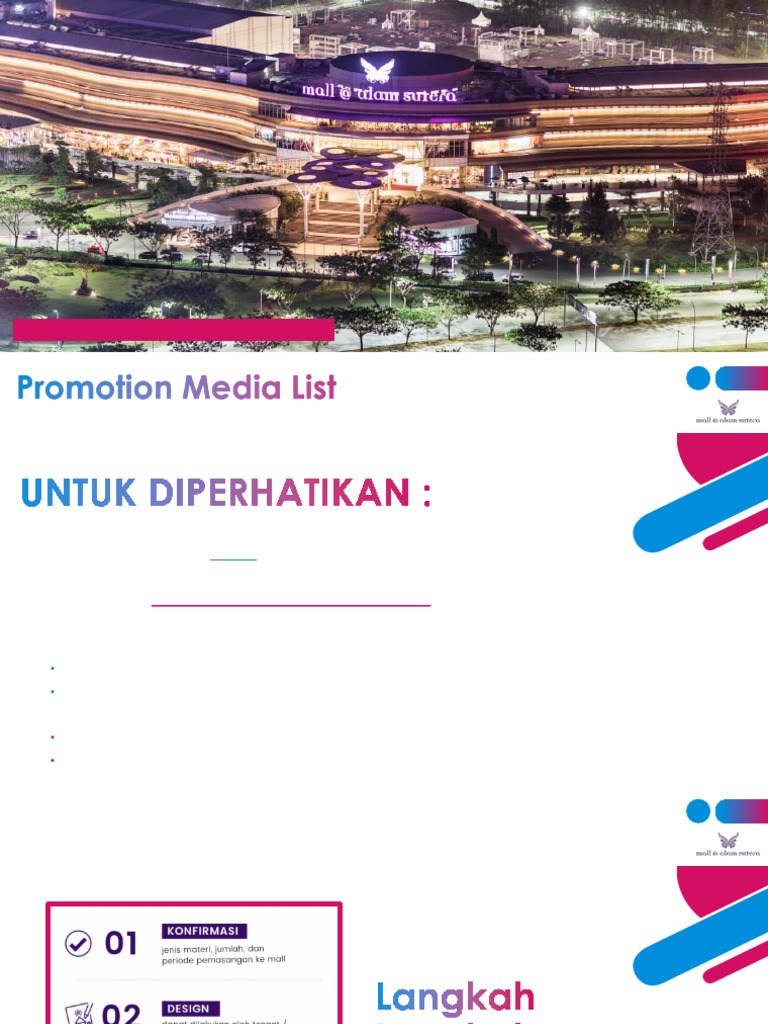 Promotion Media List 2024 (Tenants) | PDF
