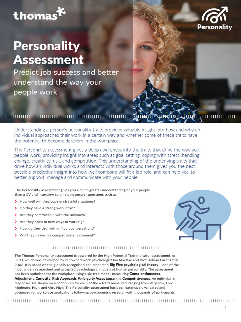 Workplace Personality Assessment Insights | PDF | Curiosity | Risk