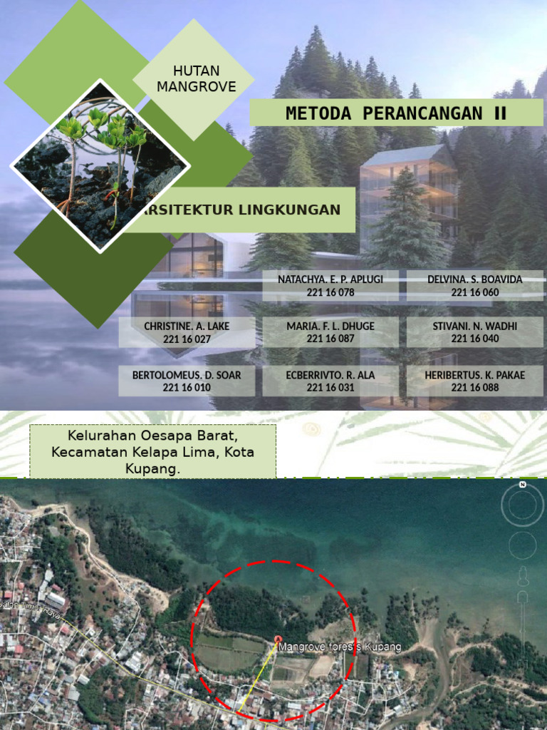 Metoda Perancangan - Arsitektur Lingkungan Hutan Mangrove | PDF