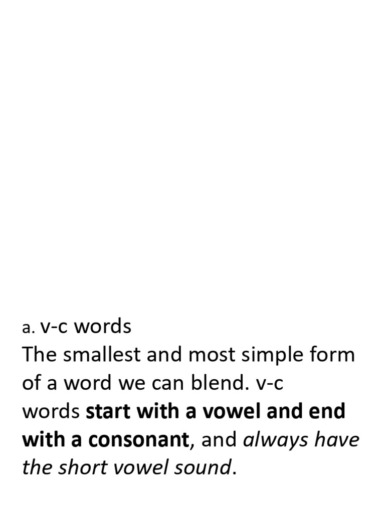 Phonics Rules | PDF | Consonant | Syllable