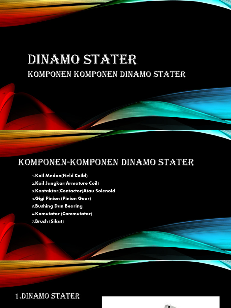 Dinamo Stater Komponen PDF | PDF | Komputer