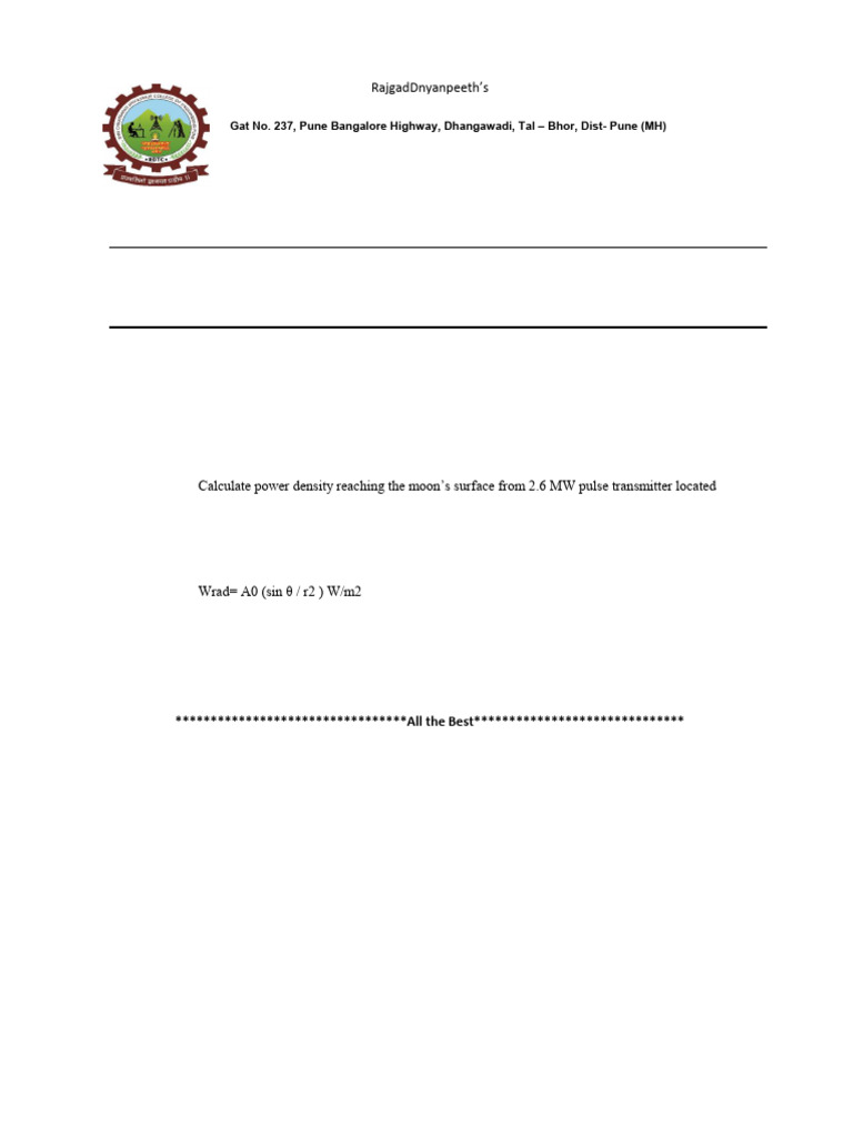 Unit Test Question Paper EFT RMT | PDF | Teaching Methods & Materials ...