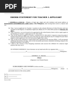 Request Letter For SOA | PDF