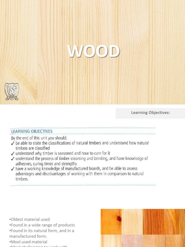 3.4- Wood | PDF | Wood | Lumber