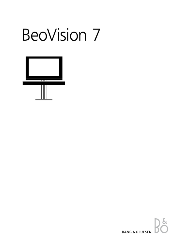 Dokumen - Tips - Beovision 7 Bang Mediav3filesuser Guidesbeovision Manuel Bliver Den | PDF