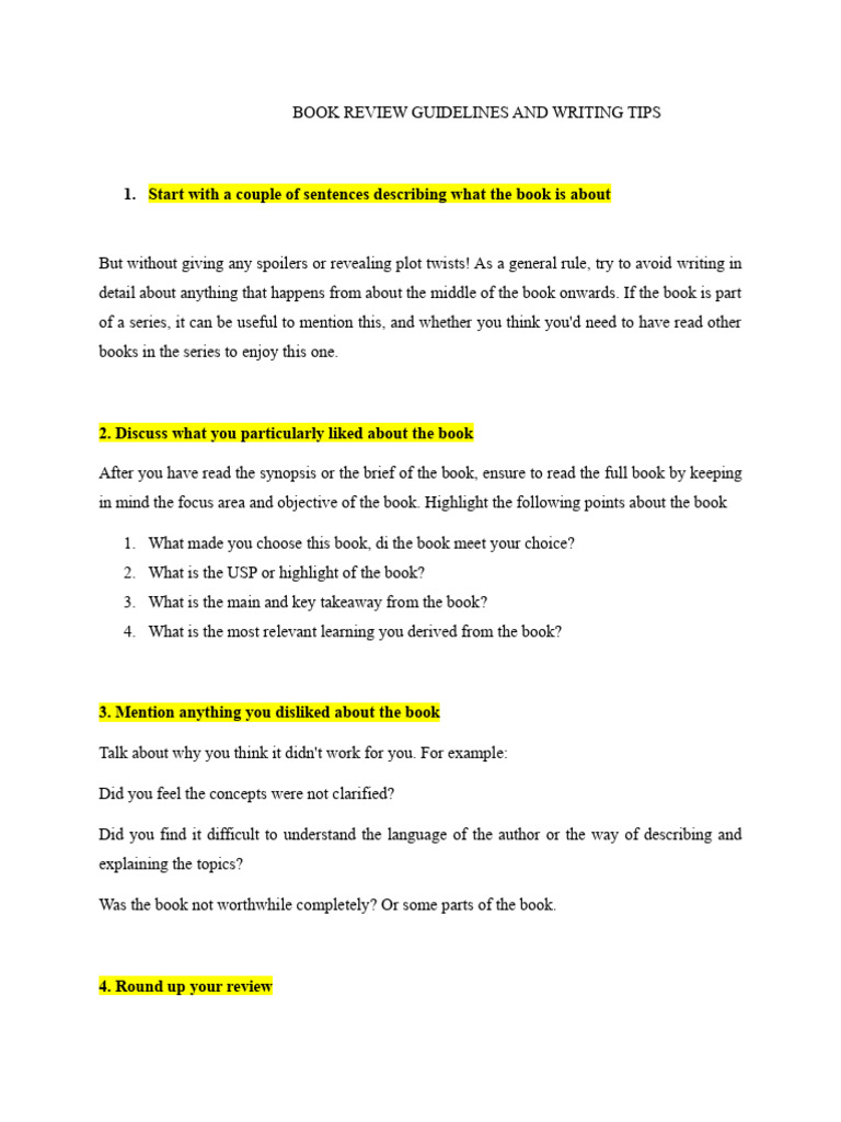 Book Review - Format | PDF