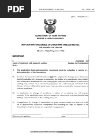 (DHA-1738) Form 8: Department of Home Affairs Republic of South Africa ...