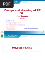 Lecture - 4 - Analysis and Design of R. C. Water Tanks | PDF | Stress ...