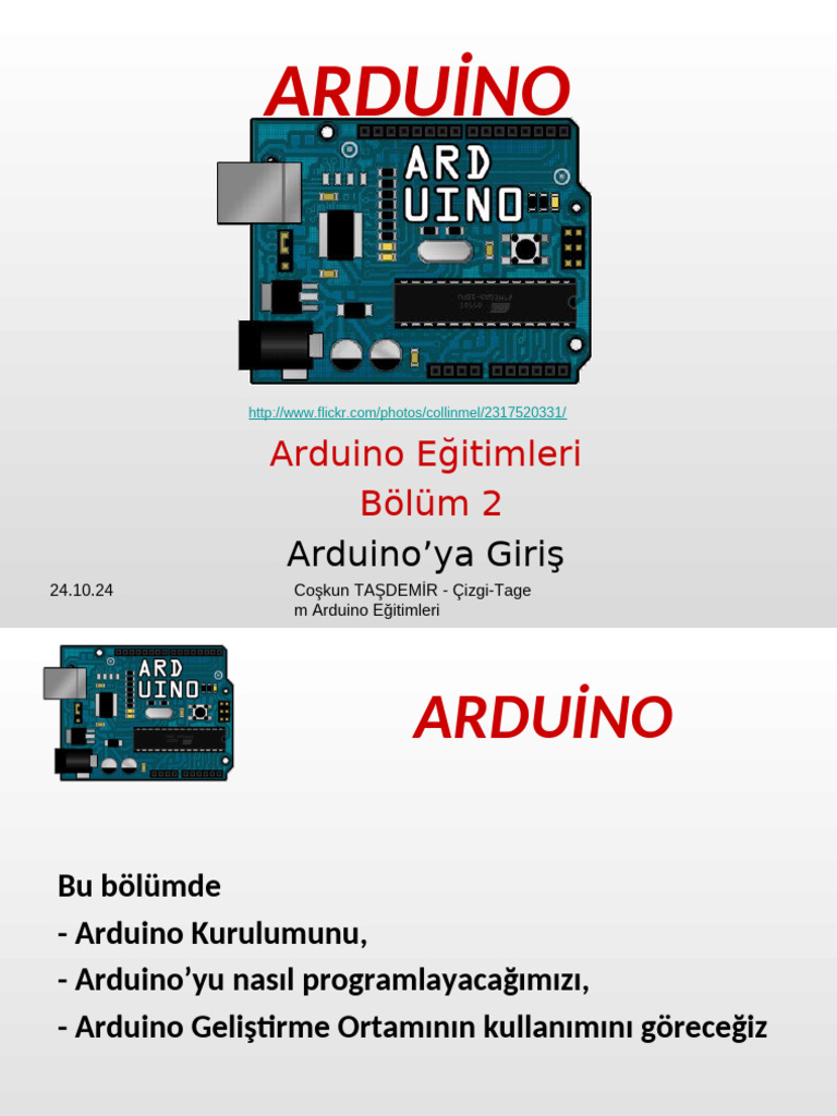 PG Arduino Bölüm 2 | PDF