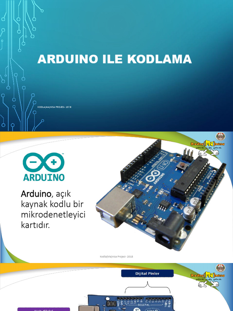 ArduIno Kodlama | PDF