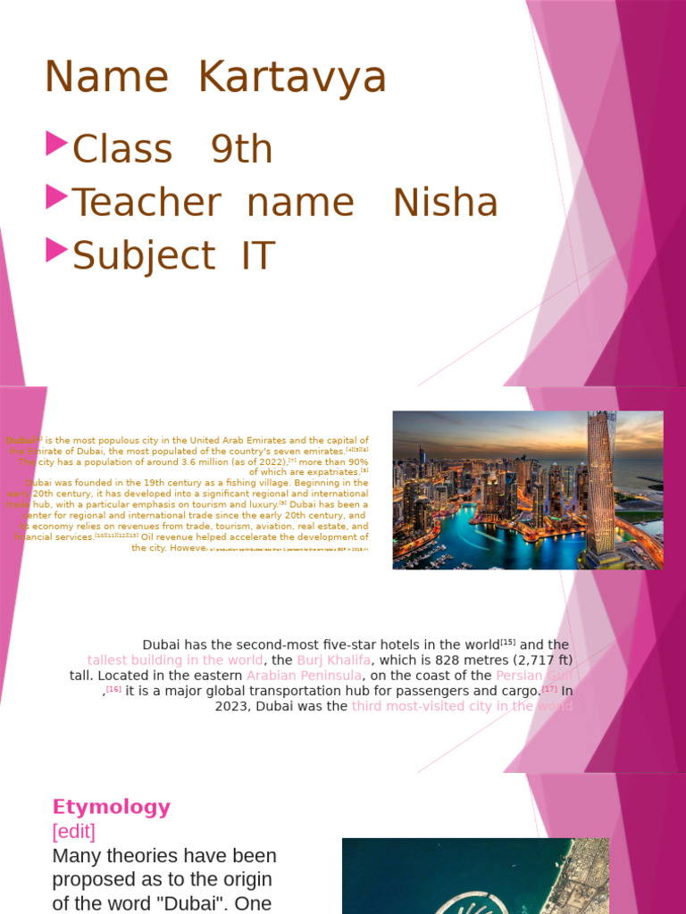 Kartavya It File Class 9th | PDF | Dubai