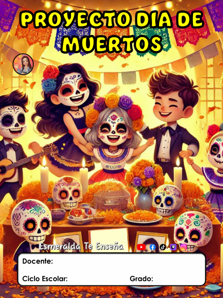 ?PROYECTO 1° A 3° DIA DE MUERTOS? | PDF