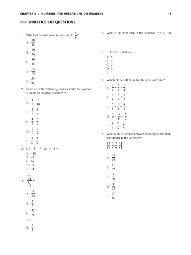 Arithmetic Questions Part 1 | PDF | Number Theory | Mathematical Concepts