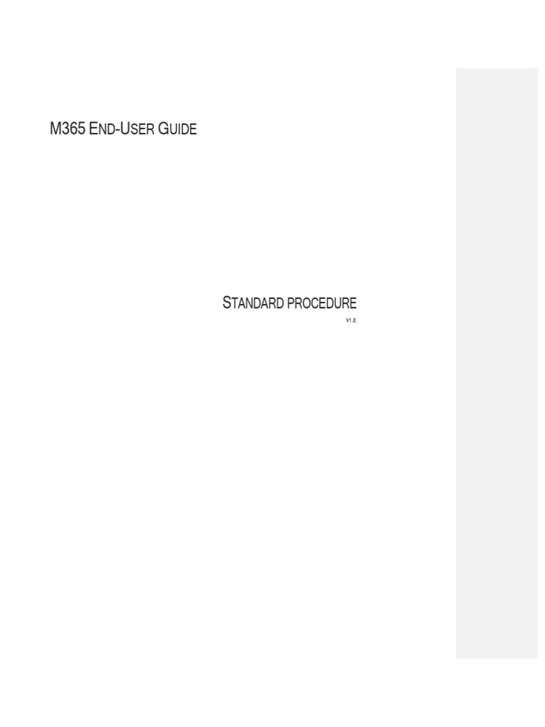 M365 End-User Setup Guide | PDF | Microsoft Outlook | Mobile App