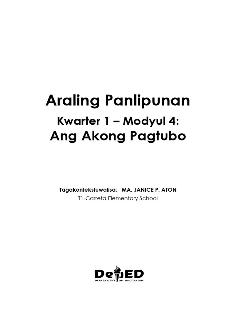 Ap1-Q1-Module 4 | PDF