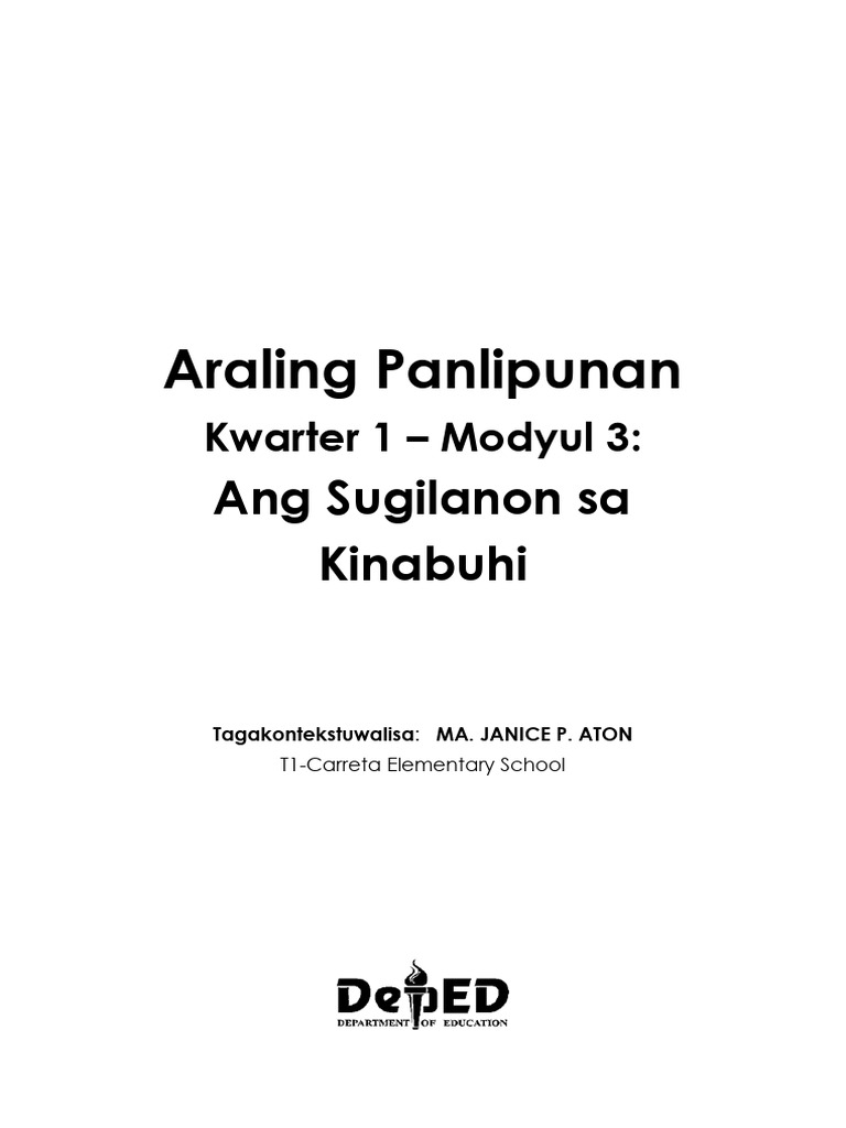 Ap1-Q1-Module 3 | PDF