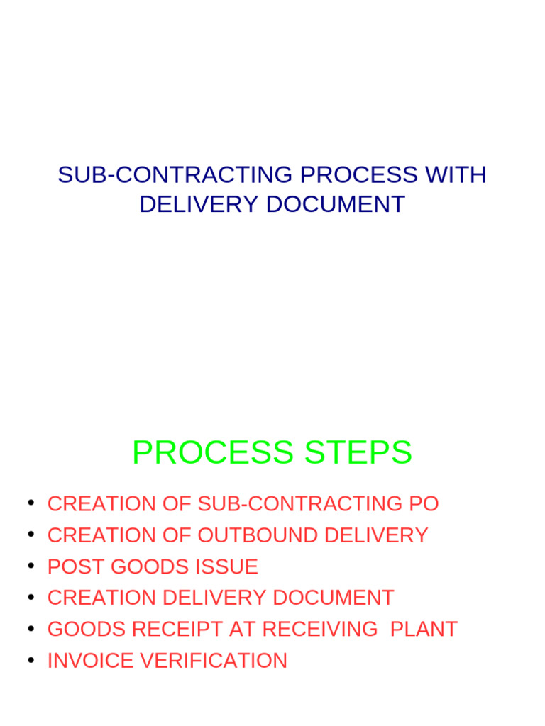 SC With Delivery Document | PDF | Finance & Money Management